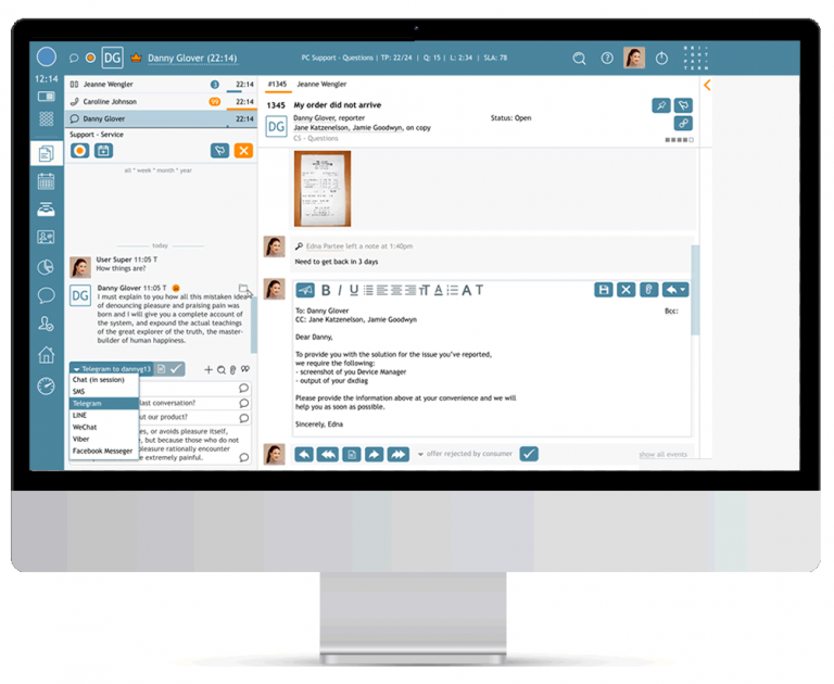 Omnichannel Enterprise Contact Center Platform